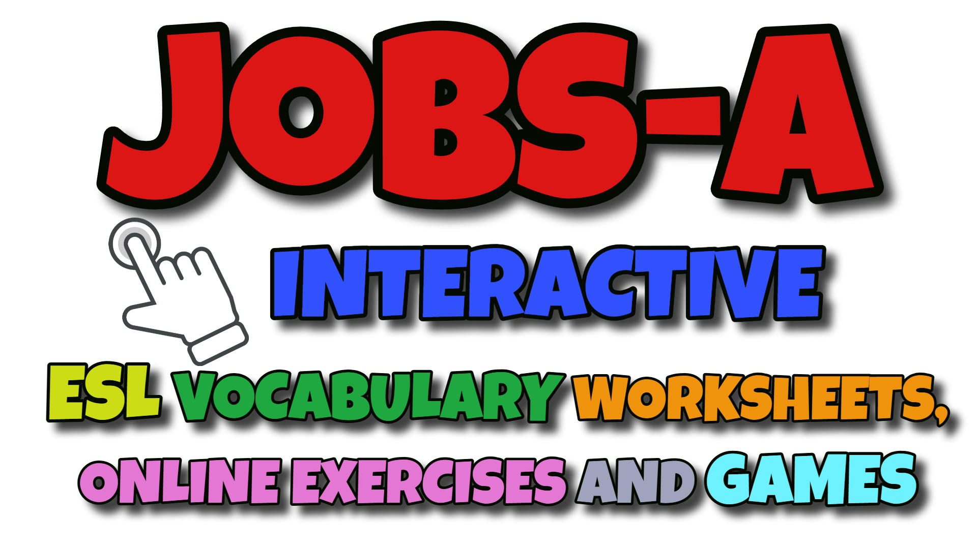Jobs ESL Interactive Vocabulary Worksheets (A)