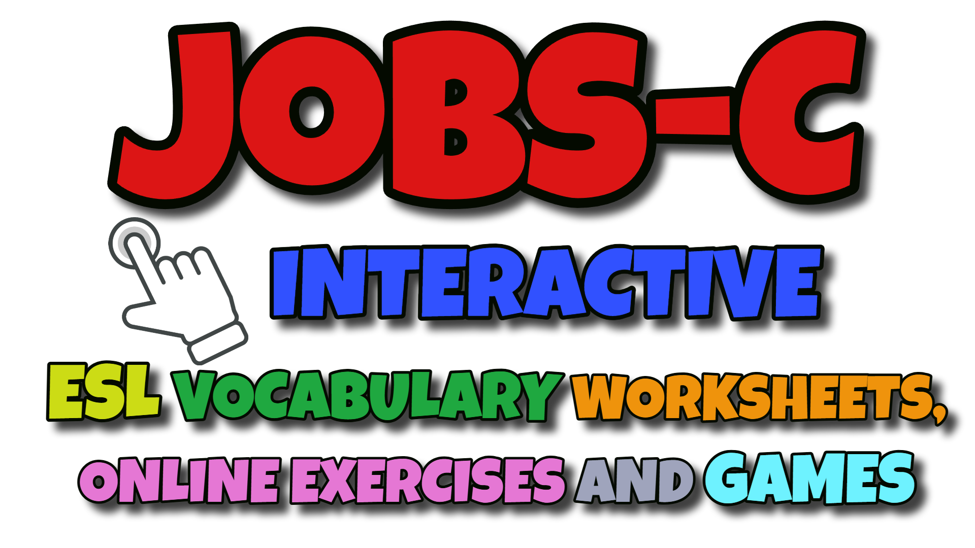 Jobs ESL Interactive Vocabulary Worksheets (C)