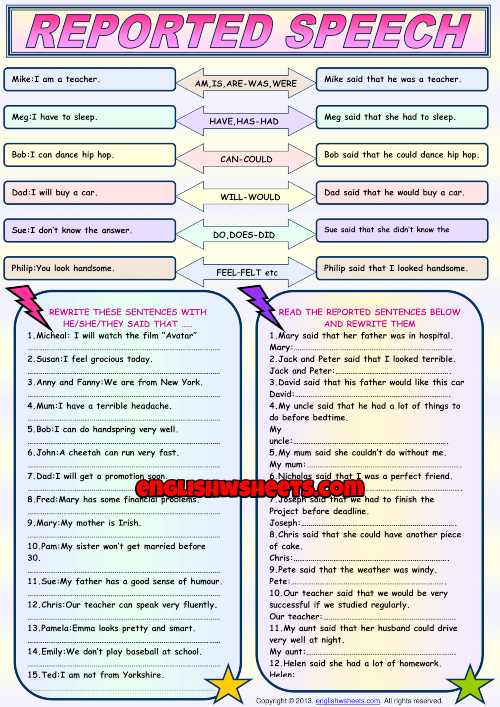 Grammar Worksheet With Answers