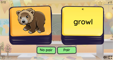 Animal Sounds ESL Interactive Vocabulary Worksheets