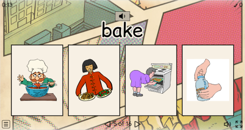 Cooking Verbs ESL Interactive Worksheets (B)