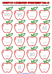 Grade 1 Counting Printable Maths Worksheets and Exercises
