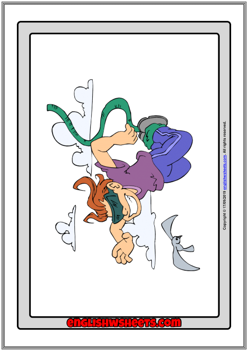 Extreme Sports ESL Printable Flashcards Without Words