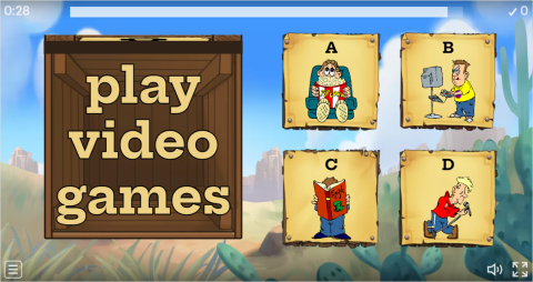 Free Time Activities ESL Interactive Worksheets (A)