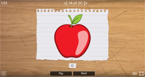 Fruits ESL Interactive Vocabulary Worksheets