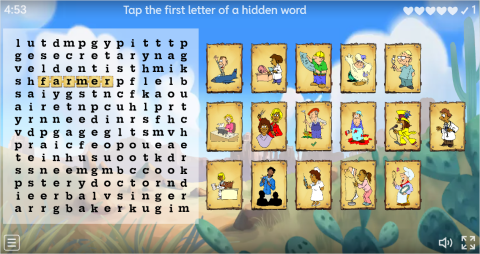 Jobs ESL Interactive Vocabulary Worksheets (A)