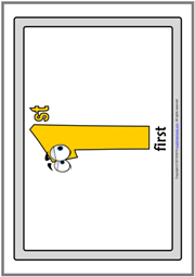 Ordinal Numbers ESL Vocabulary Worksheets