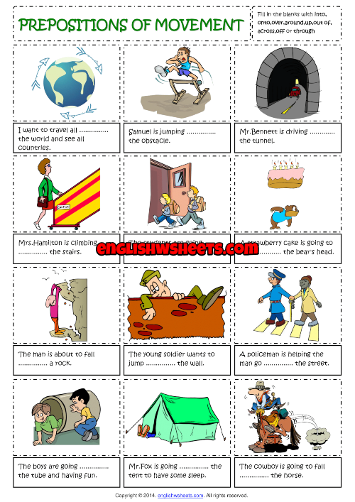 Prepositions Exercises With Answers Pdf