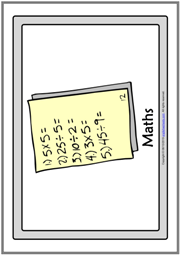 School Subjects ESL Vocabulary Worksheets