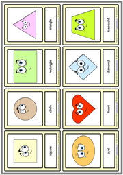 Shapes ESL Vocabulary Worksheets