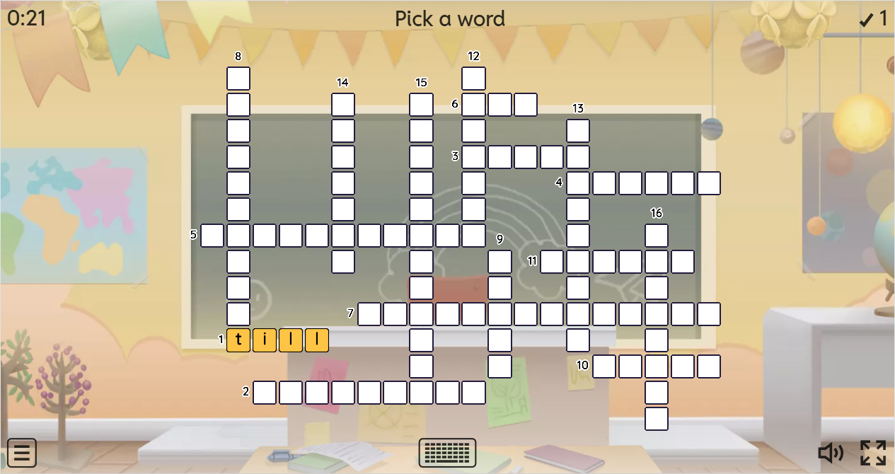 Shopping ESL Interactive Crossword Puzzle