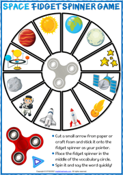 Space ESL Vocabulary Worksheets