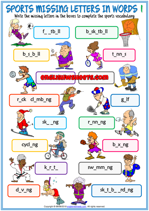 Worksheets For Spelling Words