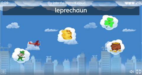 St. Patrick's Day ESL Interactive Vocabulary Worksheets
