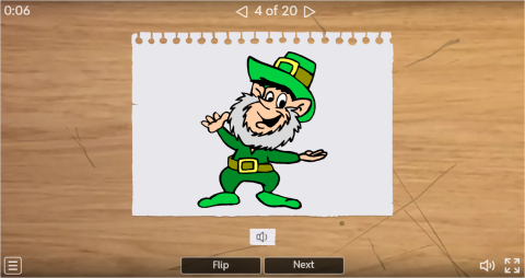 St. Patrick's Day ESL Interactive Vocabulary Worksheets