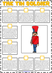 The Tin Soldier ESL Reading Comprehension Worksheets