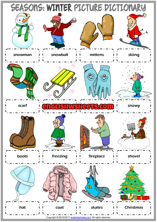 Winter Clothes French Dictionary at Alan Darlington blog